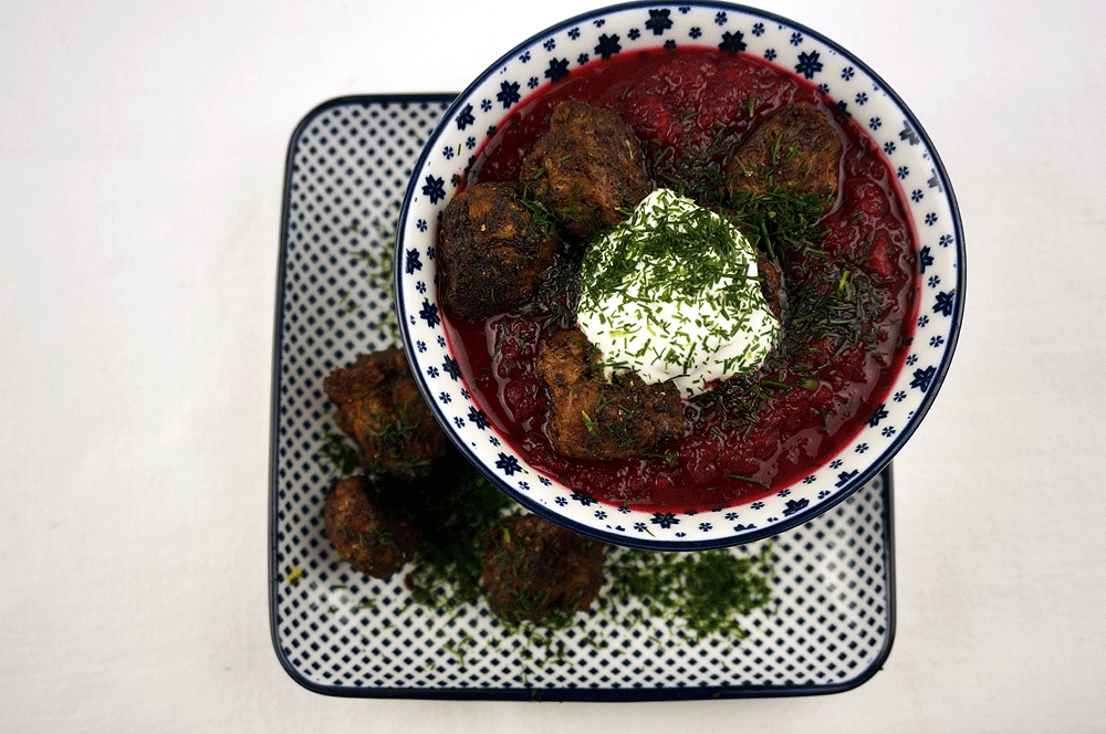 Veganer Borrscht -russischer rote Bete Eintopf – Tierfreischnauze